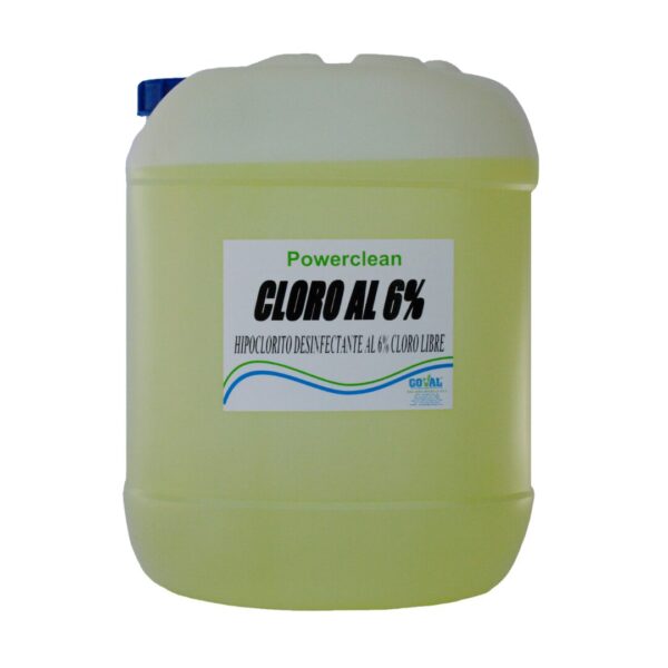Cloro % Power Clean 20 Lts. - Goval Quimica